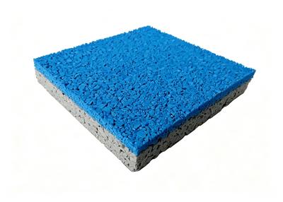 China UV Resistant EPDM Rubber Playground Surface Single Layer EPDM Rubber Surfacing for sale
