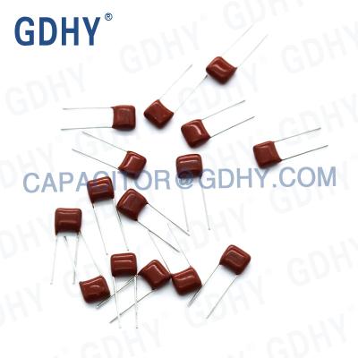 China P10mm 630V104J CBB22 0.1uF CBB Polypropylene Film Capacitor for sale