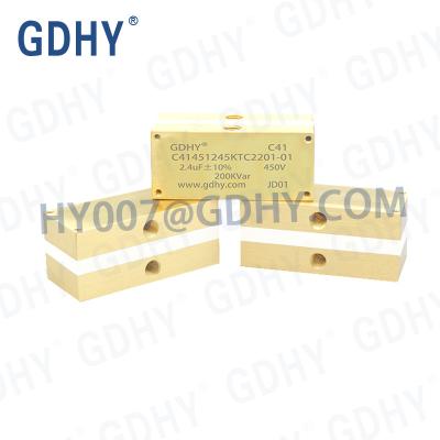 China 2.4UF Induction Heating 200KVAR Conduction Cooled Capacitor for sale