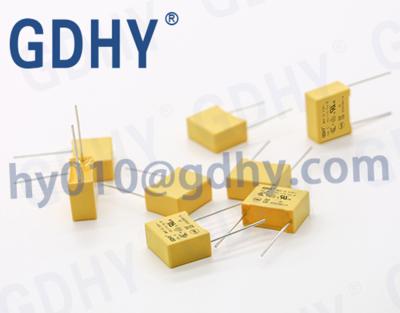 China Mkp X2 Metallized Polypropylene Film Capacitors 0.1uf 310v P=7.5mm 104K310Vac for sale