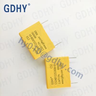 China Three Phase Inverter DC Link Film Capacitors 2.2uf 400v For Automotive Industry for sale