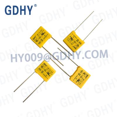 China 0.047uf 310VDC X2 Polypropylene Film Capacitor OEM ODM for sale