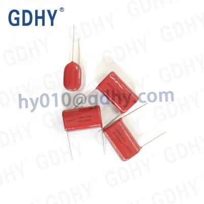 China CBB22 225J400V P27 Metaillized Polypropylene Film Capacitor for LED Bulb Quick Charger for sale