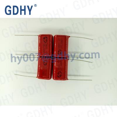 China 9mm Height 1UF 400VDC Polypropylene Film Capacitor for sale