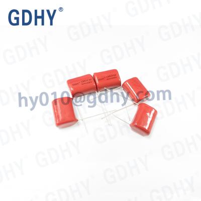 China CBB22 0.82UF 400V P15 Polypropylene Film Capacitor 5% Audio Industry Lighting for sale