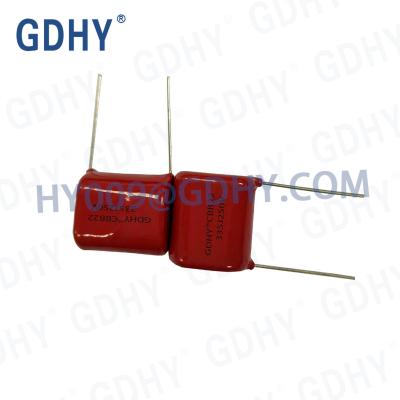 China 25MM Pitch 335nF Metallized Film Capacitors Led Lamp 250VDC for sale