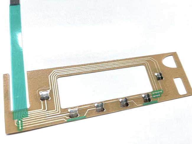 Custom membrane switch with 3M adhesive