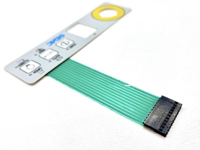 LED Membrane Switch with backlighting