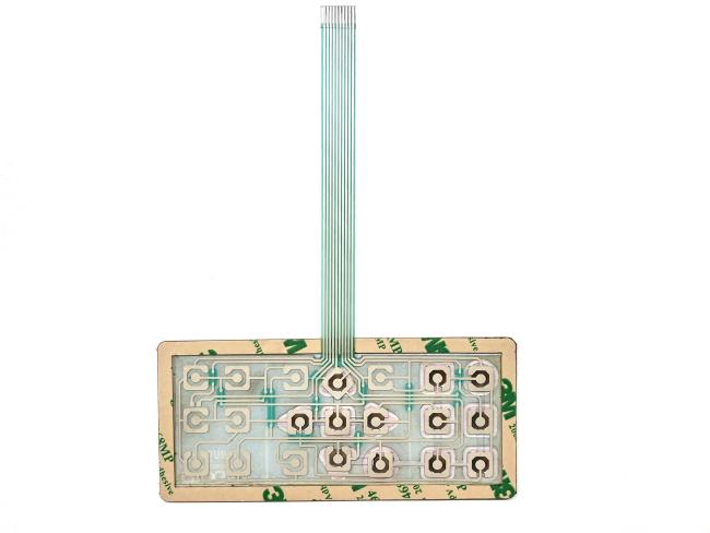 Waterproof membrane keypad sample