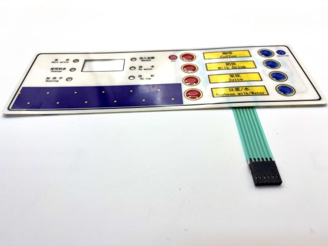 Custom membrane switch sample
