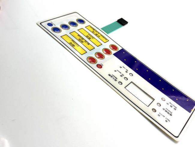 Industrial membrane switch application