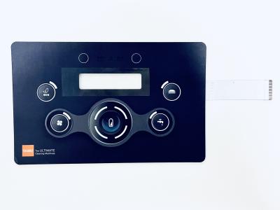 China High Effective LED Membrane Switch Flexible Membrane Switch Industrial With 3M Rear Adhesive for sale