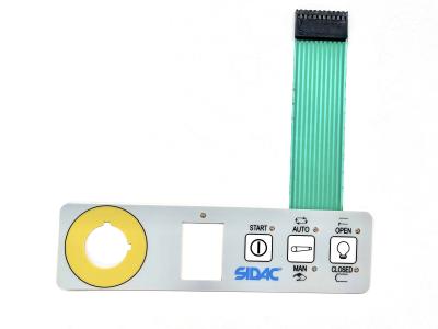 Китай 2.54MM соединитель светодиодный мембранный переключатель длительный срок службы высокая производительность продается