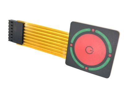 Китай Гибкий светодиодный мембранный переключатель энергоэффективности с интегрированным подсветкой продается