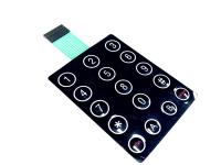 Quality Glossy Surface Dome Membrane Switch OEM Customized Industrial Waterproof for sale