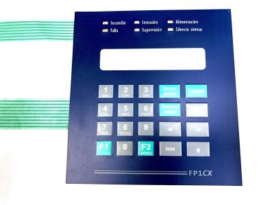 Китай Встроенный гибкий тактильный мембранный переключатель с автоматической матрицей печати продается