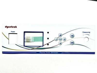 중국 선명한 LED 창 터치 가능한 금속 돔 스위치 6층 폴리에스터 장수 판매용