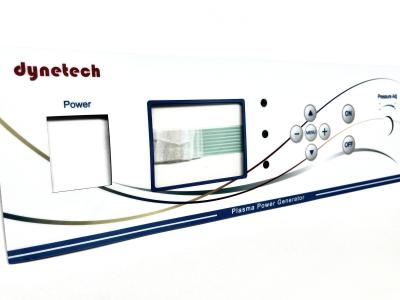 중국 선명한 LED 창 터치 가능한 금속 돔 스위치 6층 폴리에스터 장수 판매용