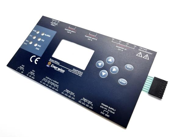 Quality Customized Tactile Membrane Switch Micro 6 Layers With Gold Plated Metal Domes for sale