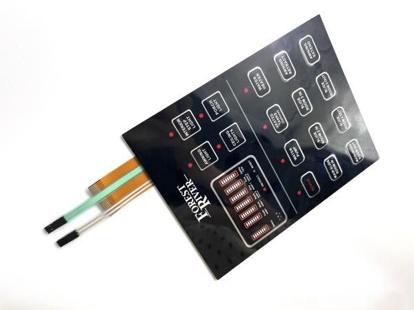 Quality Customized Membrane Switch Button Laser Cutting Standard With Plastic Film Printing for sale