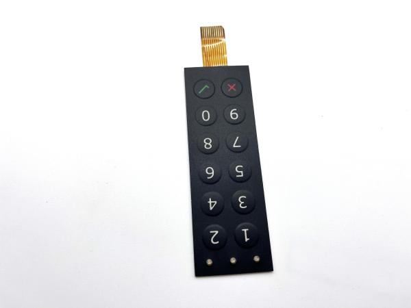 Quality Flexible FPC Membrane Switch 1.0MM Pitch Dust Resistant With Matix Dome Design for sale