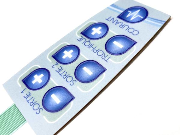 Quality Durable Membrane Panel Switch Digital Printed Overlays Waterproof For Magnetic for sale