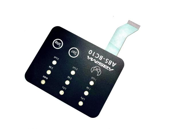 Quality 0.3MM Pitch Custom Membrane Keyboard Dome Membrane Switch Power Saving With for sale