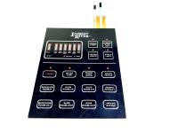 Quality Energy Efficient Backlit Membrane Switch Long Lifespan Customizable 1.25MM Pitch for sale