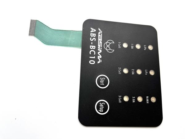 Quality Industrial Membrane Touch Control Panel Long Lasting Custom Membrane Switches for sale