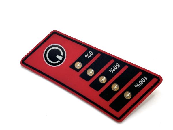 Quality High Durability Membrane Keypad Overlay Dust Resistant For Industry Equipment for sale