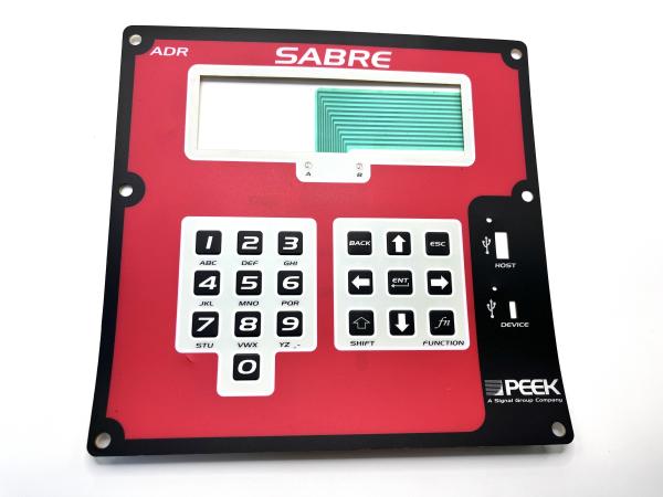 Quality 1.5mm Thickness Backlit Membrane Switch Panel Tactile Dome Switch For Power Control Module for sale