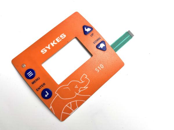 Quality Chemicals Resistant Backlit Membrane Switch Waterproof With Molex 0.5MM Pitch for sale