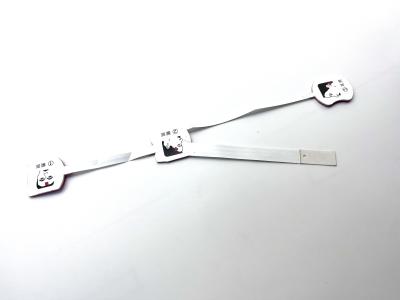 Китай Экранная печать медицинская мембрана переключатель клавиатура компактный с прозрачным окном LCD продается