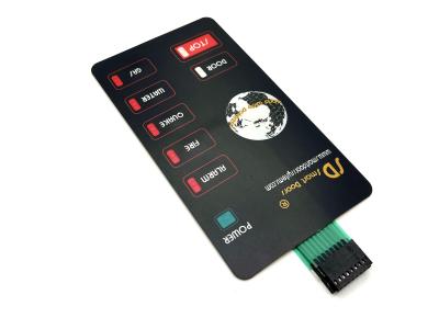 Cina Interruttore a membrana piatta in poliestere leggero, spessore 0,125 mm con retroilluminazione a LED in vendita