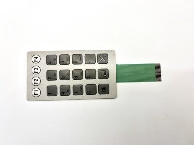 China Waterproof Matrix Membrane Keypad Custom Keypad Membrane Compact For Marine Electronics for sale