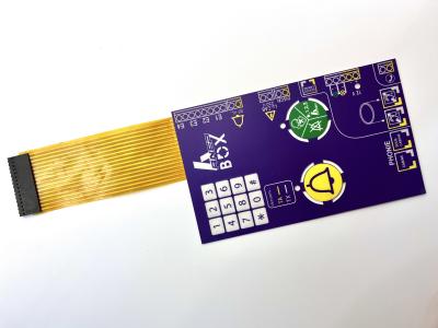 中国 多機能カスタムメンブレンスイッチ 防水 耐薬品性 1.25MMピッチ 販売のため