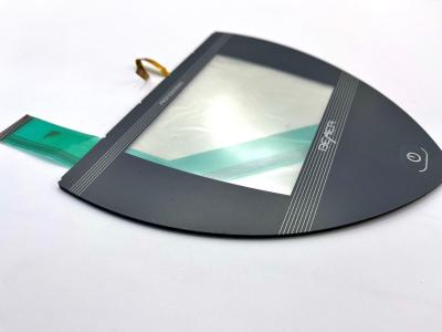 China 1.0MM Pitch Custom Membrane Switch Panel Hygienic Membrane Panel Switch With Connetor for sale