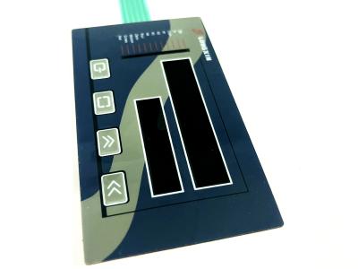 China Polycarbonate Standard Membrane Switch Low Profile Lightweight for sale