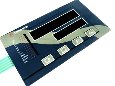 中国 ポリカーボネート標準膜スイッチ 低プロフィール 軽量 販売のため