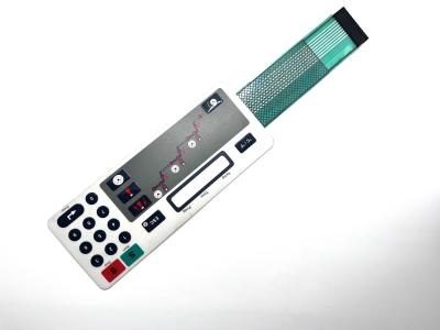 China Tactile Keypad Membrane Switch Keypad Dome Switch Hygienic Customizable 0603 LED for sale