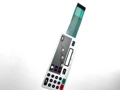 China Tactile Keypad Membrane Switch Keypad Dome Switch Hygienic Customizable 0603 LED for sale