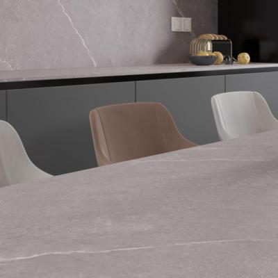 Cina Certificato CE Piastrella sinterizzata finlandese grigio beige chiaro 15 mm di spessore in vendita