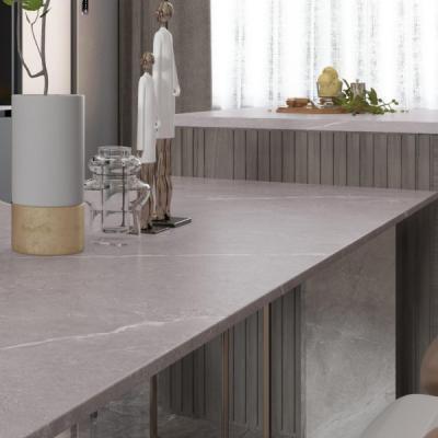 Cina Certificato CE Piastrella sinterizzata finlandese grigio beige chiaro 15 mm di spessore in vendita