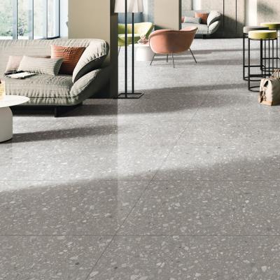 China Terrazzo Matte Oberflächenplatten aus Keramik mit Verglasung für 5 Jahre garantiert 600*1200mm zu verkaufen