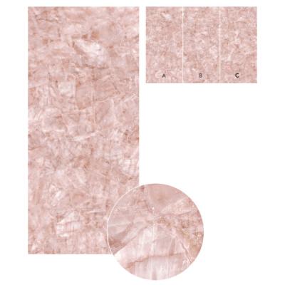 China Wear Resistant Rectified Edge Carpet Look Porcelain Tile In Polished Finish for sale