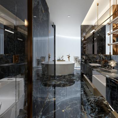 China Rectified Edge Glazed Porcelain Tile PEI Rating 4 for Floor/Wall Beautification for sale