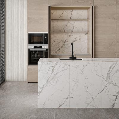 China White Glazed Porcelain Tile Durable and Stylish for Residential/Commercial Applications for sale