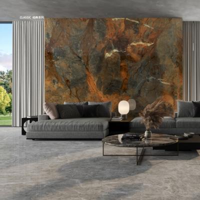 中国 住宅/商業用 施釉磁器質タイル 800x2600mm 9mm厚 長持ちする床材用 販売のため