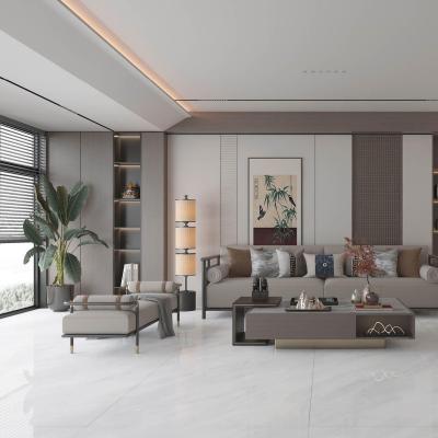 China Matching Grout Modern Porcelain Tile Rectified Edge Durable Stylish Surface Suitable Commercial Residential Applications for sale
