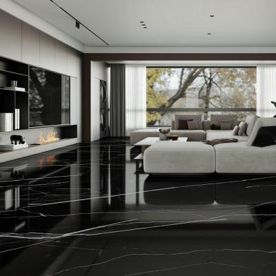 China Polished Finish Modern Porcelain Tile Matching Grout 9mm Thickness Durable Stylish Flooring Solution for Commercial Projects for sale